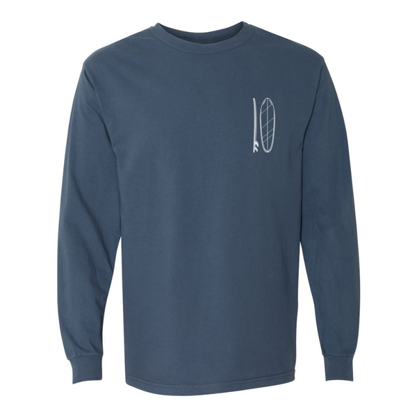 Ride the Waves Long Sleeve Tee from The Clean Earth Project